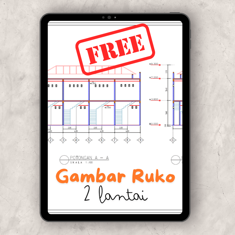 Template RAB Rumah 1 Lantai Lengkap – Indo Sipil